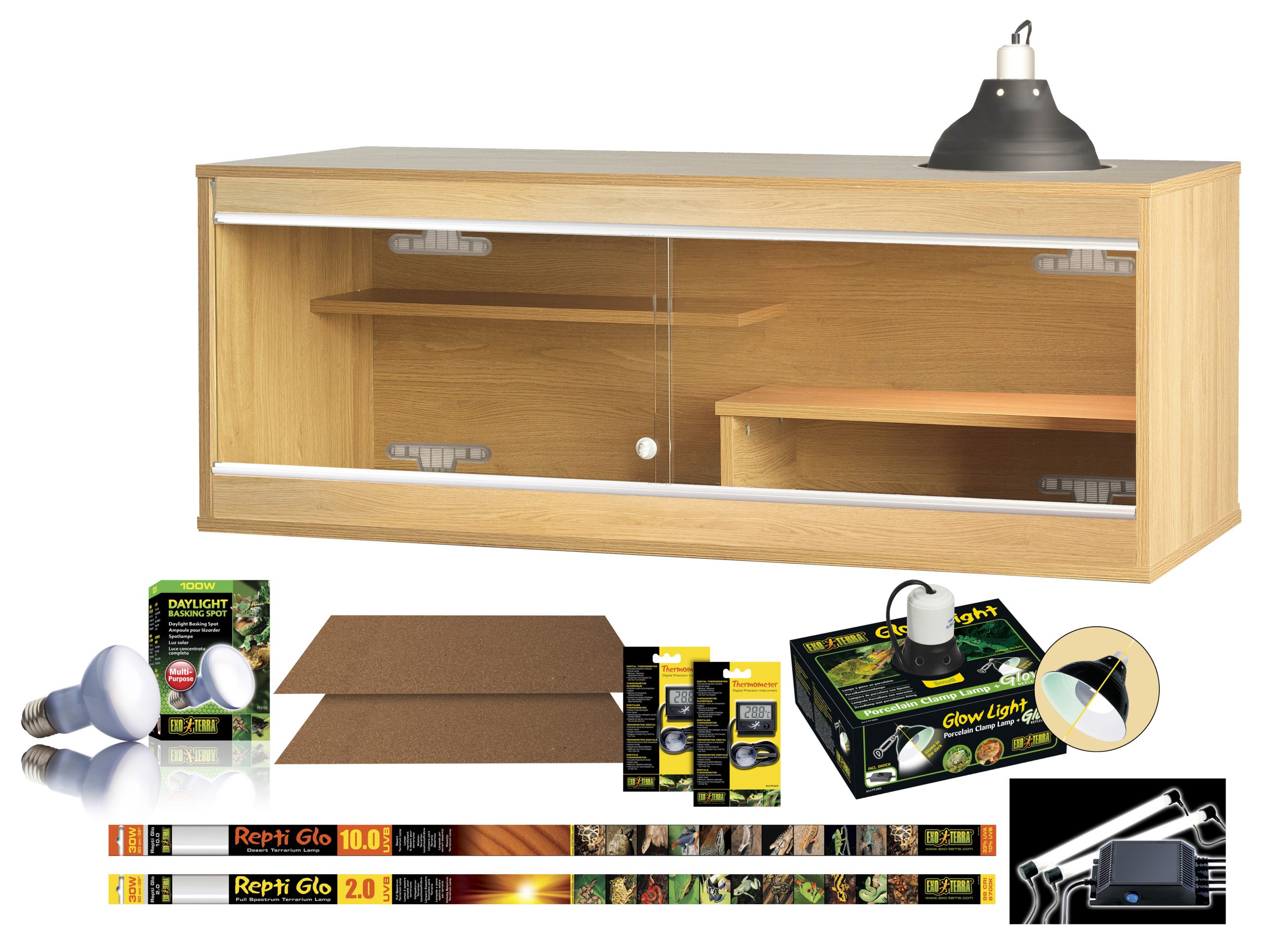 Vivexotic Bearded Dragon Starter Kit – Oak – Vivexotic Vivariums